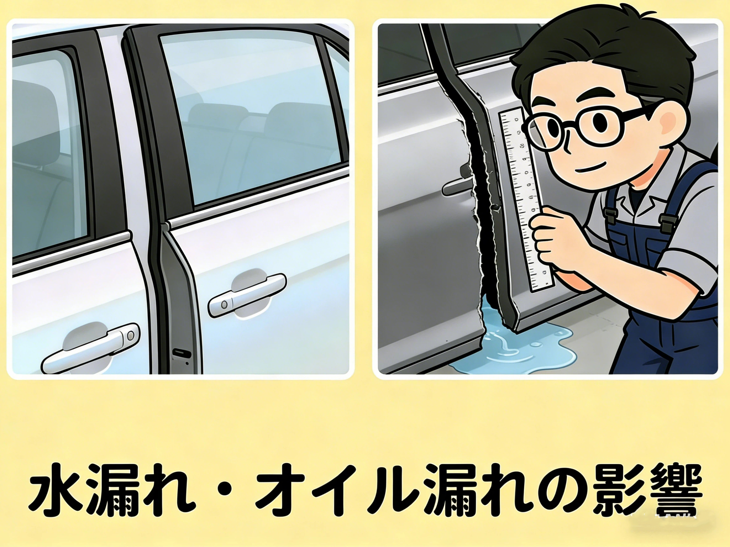 事故での水漏れ・オイル漏れの原因と対策 - Super5 Auto